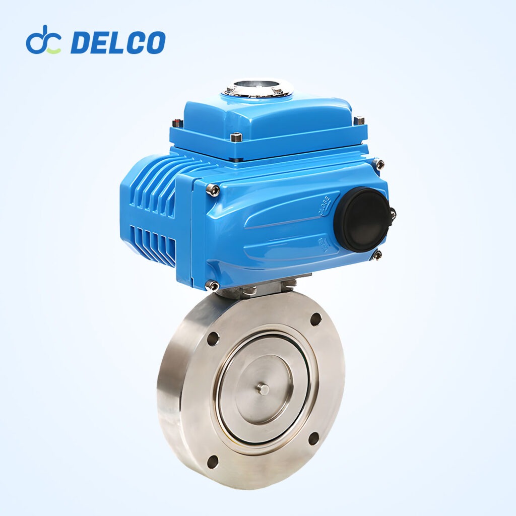 Motorized Vacuum Butterfly Valves-DK56-GID