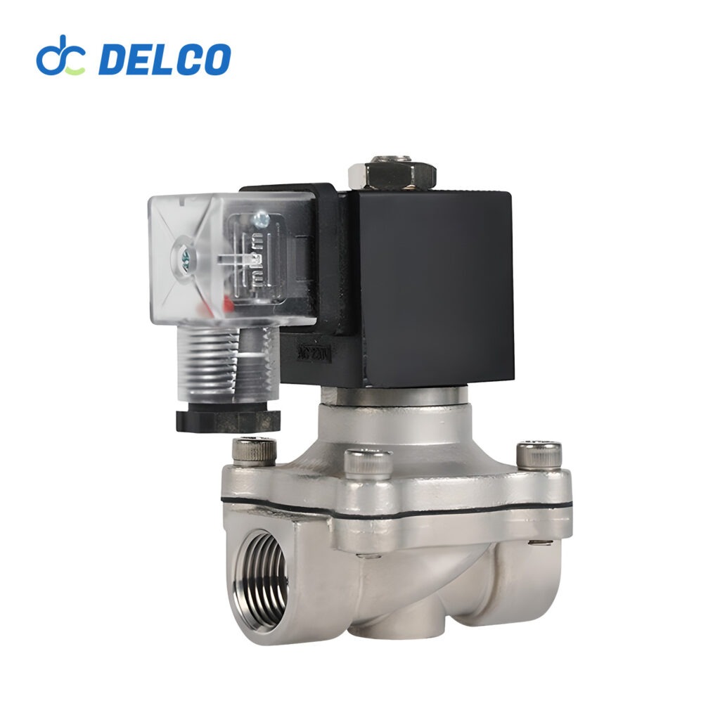 DELCO Stainless Steel 2-Position 2-Way Solenoid Valves-2W31