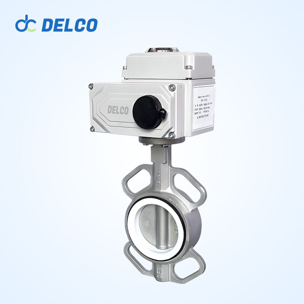 Electric Stainless Steel wafer Butterfly Valve-DK56-WB-S