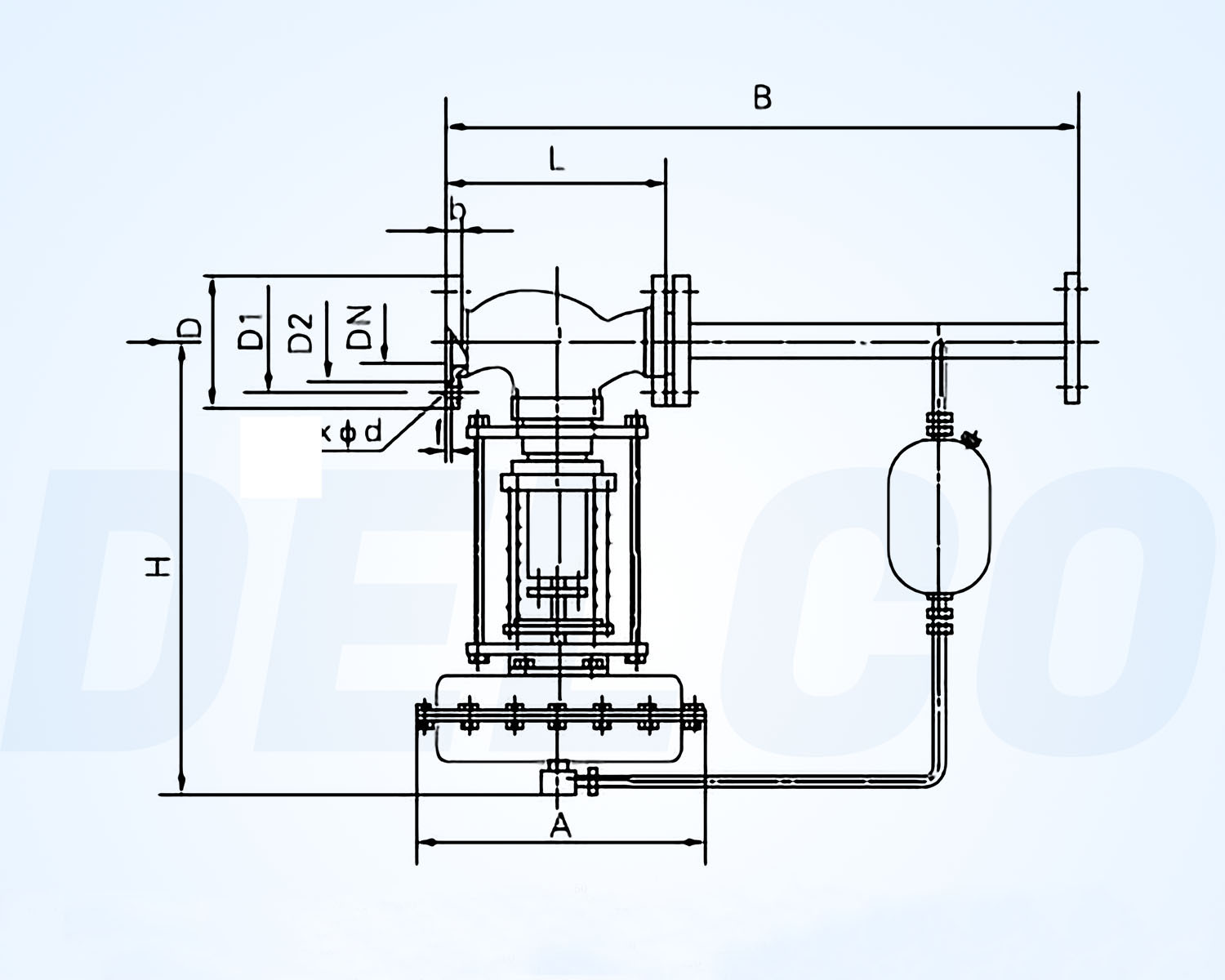 Self-operated Pressure Control Valve-ZZYP