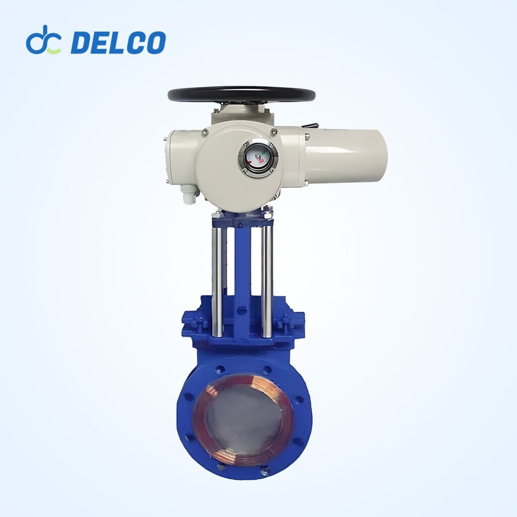 Motorized valves Electric knife gate valves-DELCO / DELCO