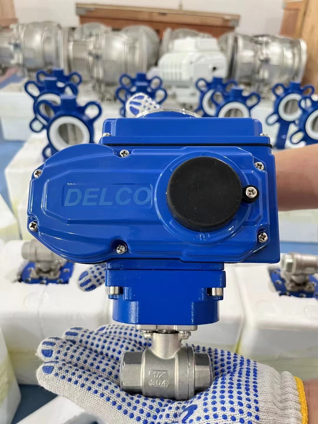 DELCO Electric Valves Shipped to Indonesian Client - Control Valves ...