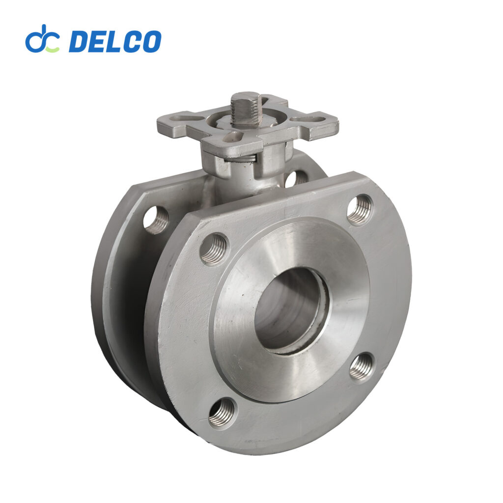 DELCO Flange Wafer Type Electric Actuated Ball Valves