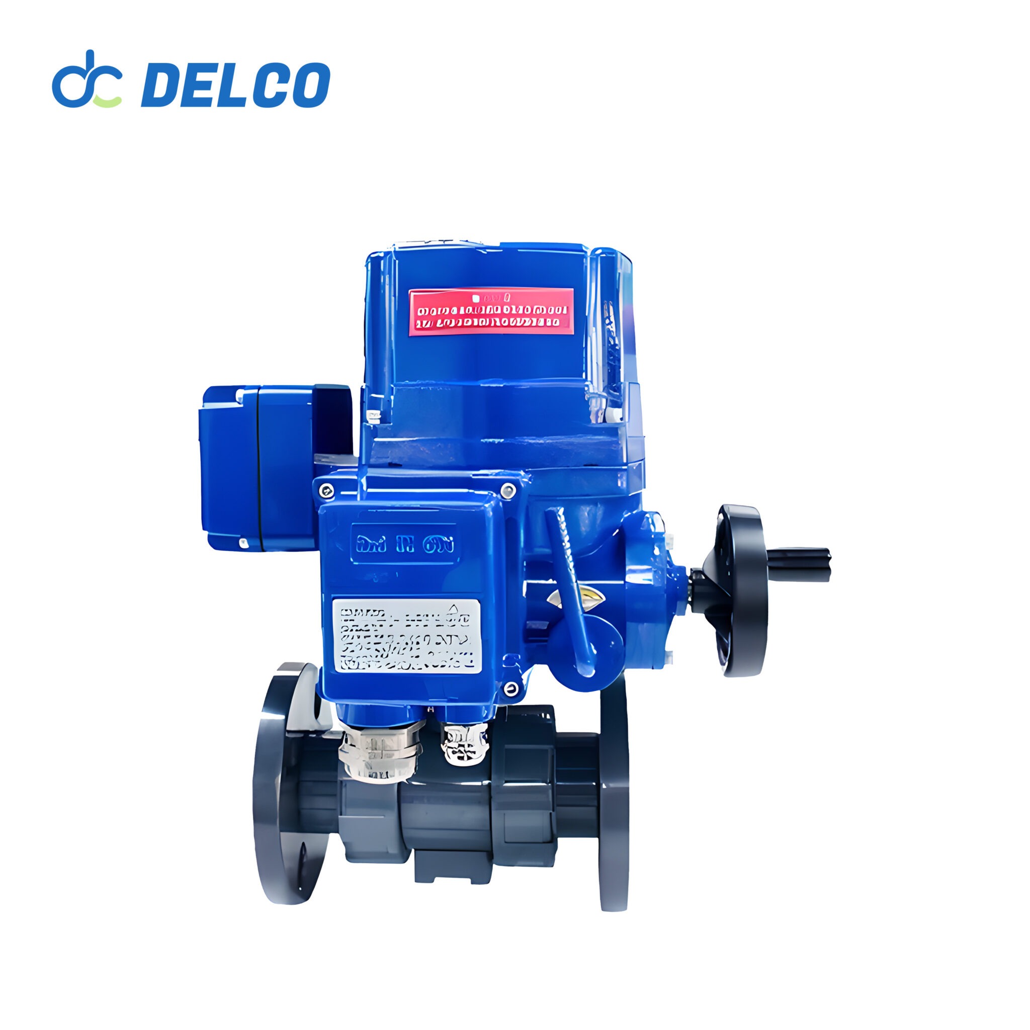 DELCO Explosion-proof Electric PVC Flange Ball Valves - Control Valves ...