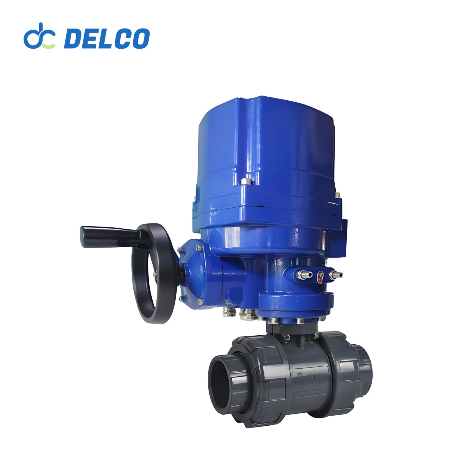 DELCO Explosion-proof electric UPVC ball valves