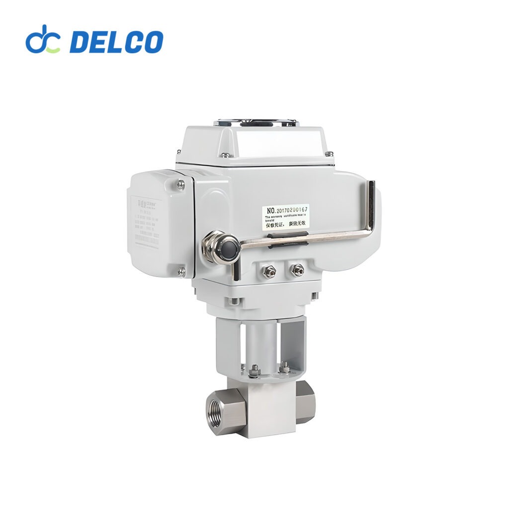 DELCO High Pressure Stainless Steel Electric Actuated Ball Valves ...