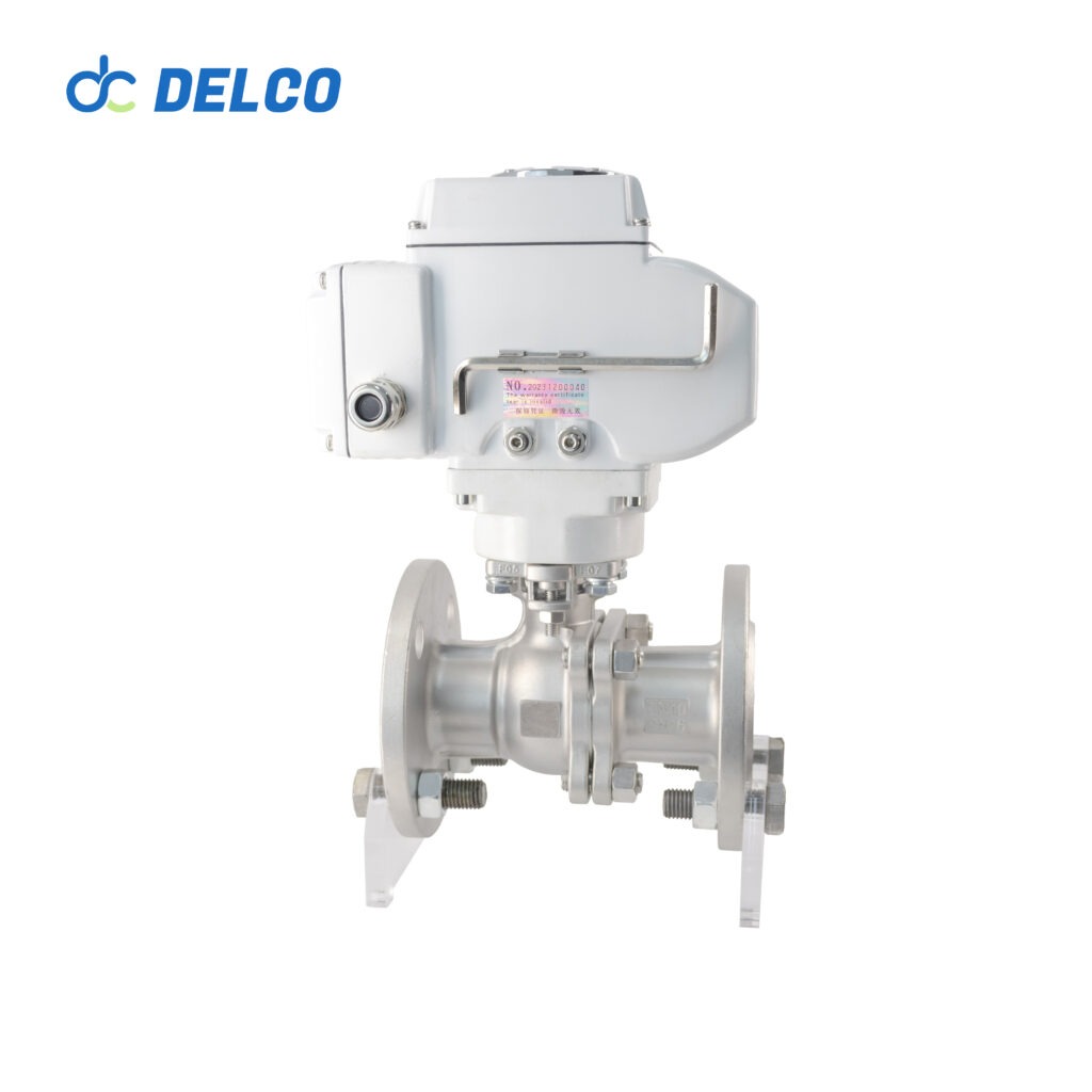 DELCO Intelligent Modulating Electric Actuated Ball Valves