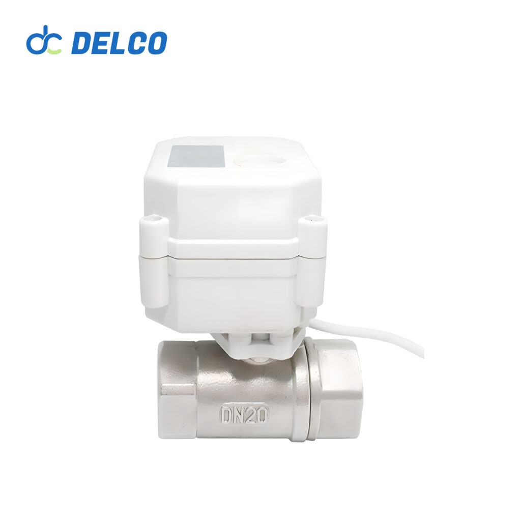Stainless Steel Timer Control Electric Motorized Ball Valves