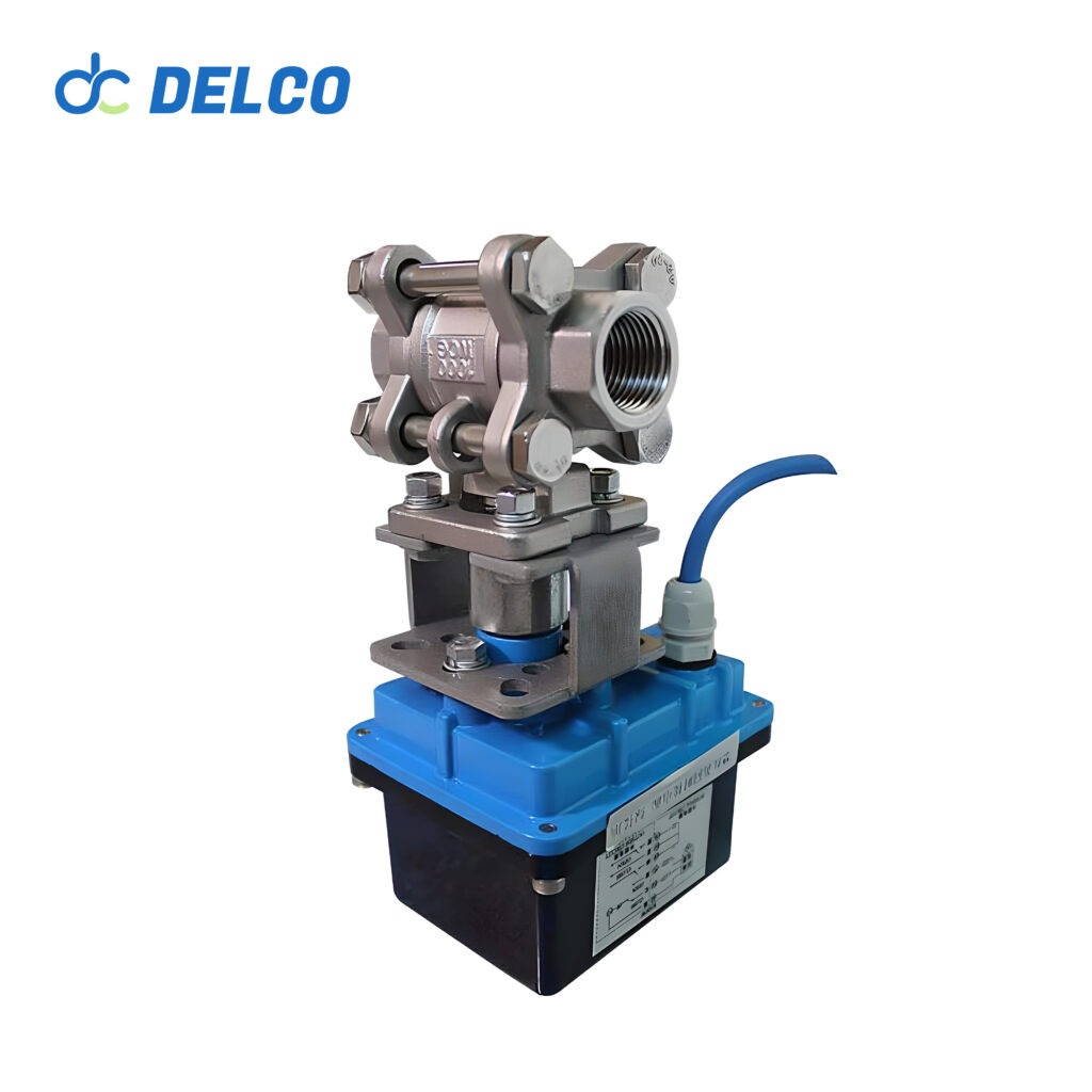 DELCO Valve Mininature Stainless Steel Motorized Ball Valves - Control ...