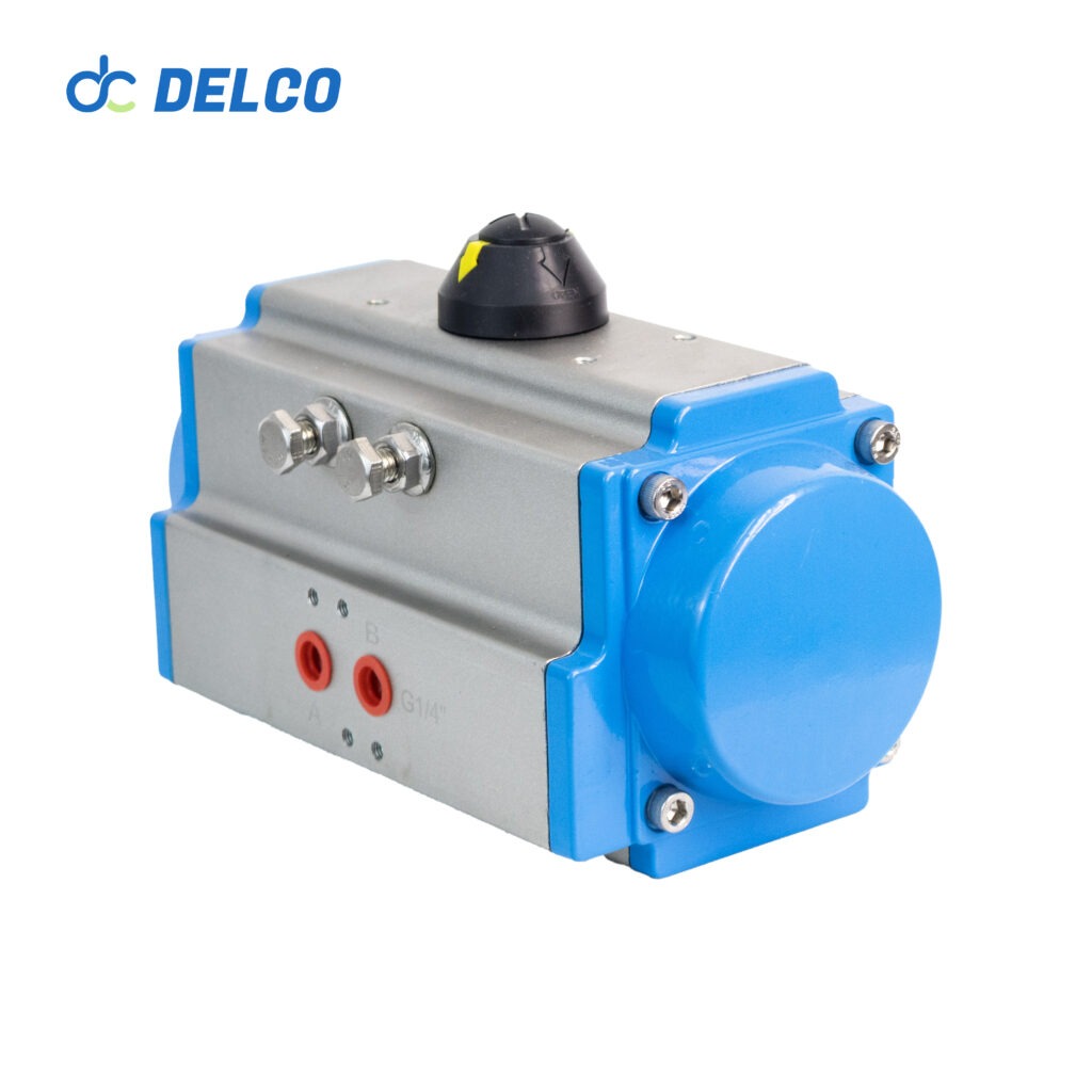 DELCO Double Acting and Spring Return Pneumatic Actuator