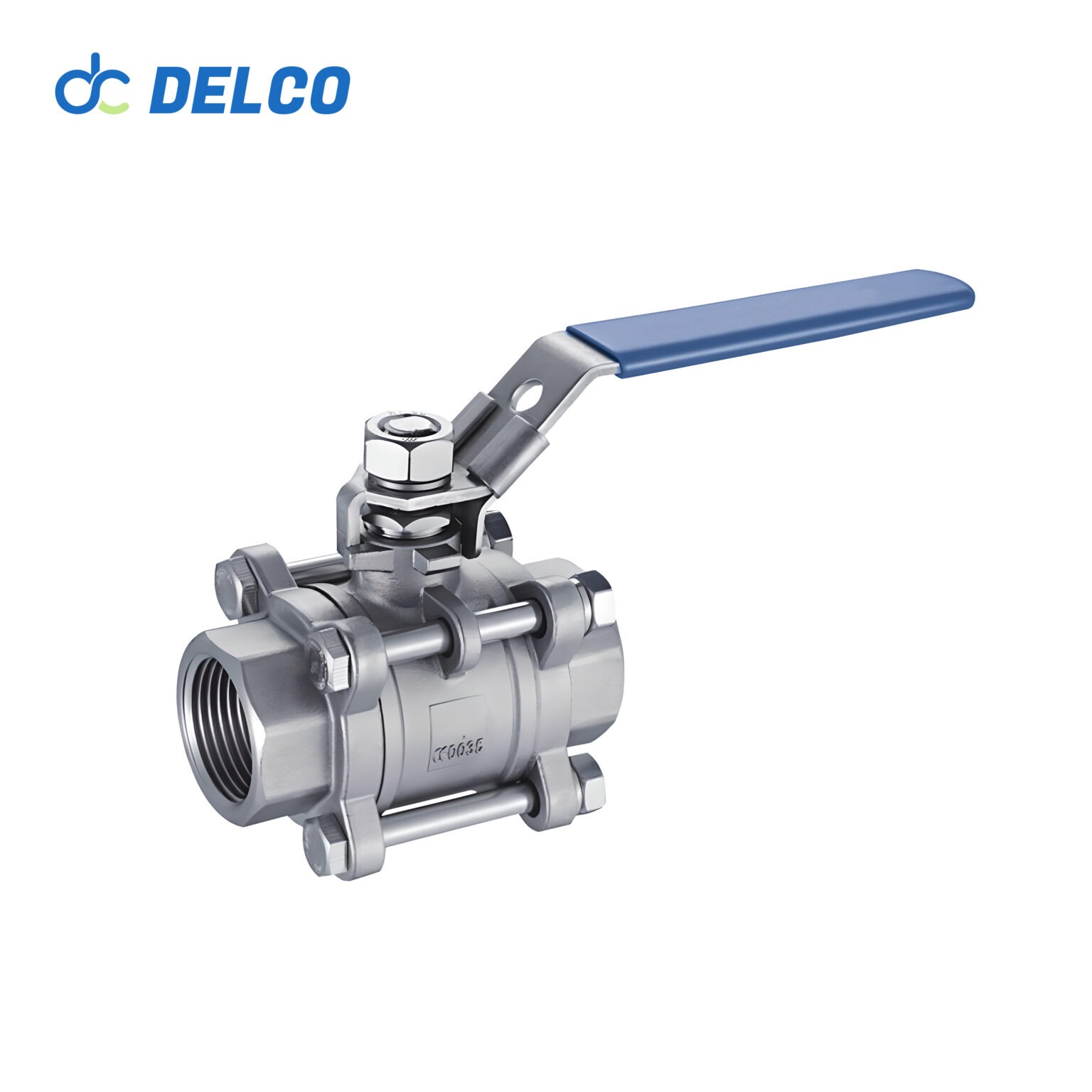 Manual Stainless Steel 3PC Full Port Female Thread Ball Valve
