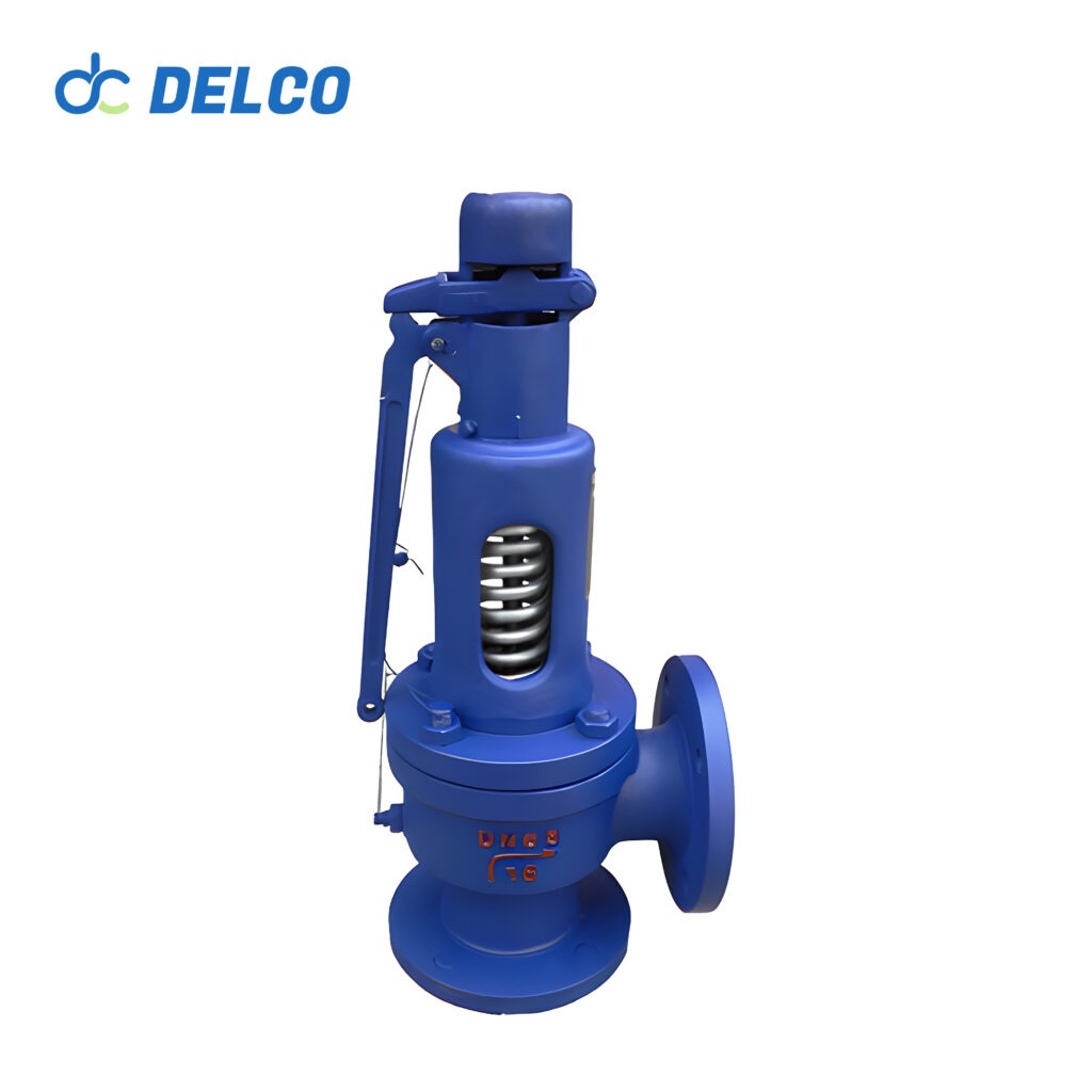 Cast Iron Full Lift Spring Loaded Male Threaded Safety Valve